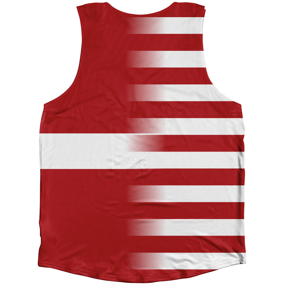 American Flag And Denmark Flag Combination Athletic Tank Top for Sale ...