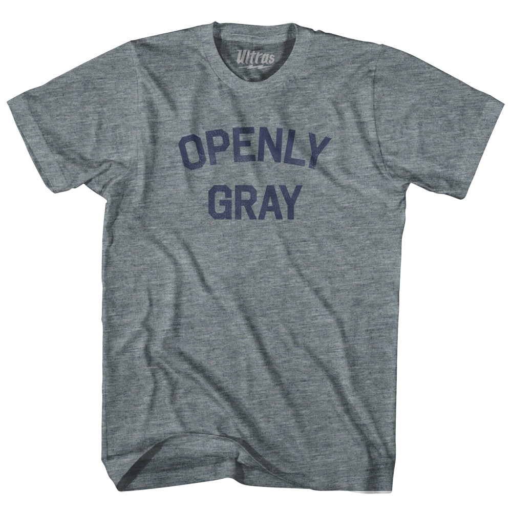Openly Gray Adult Tri-Blend T-shirt for Sale | Tribe Lacrosse, Tees ...