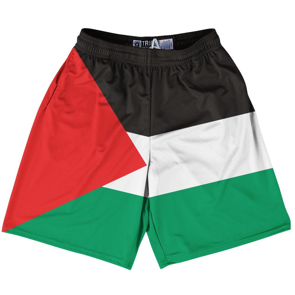 Palestine Lacrosse Shorts Made In USA for Sale | Ultras, State Flag ...