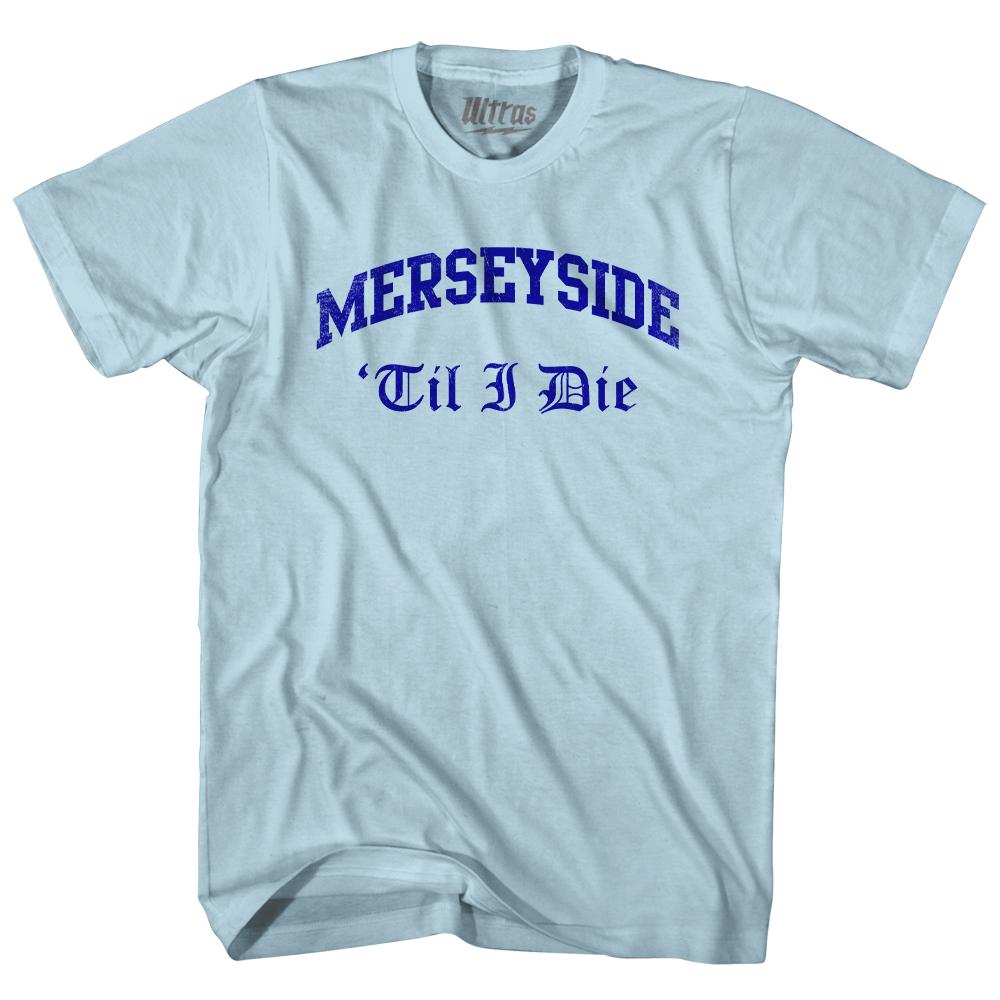 Everton Merseyside Til I Die Soccer Adult Cotton T-Shirt for Sale ...
